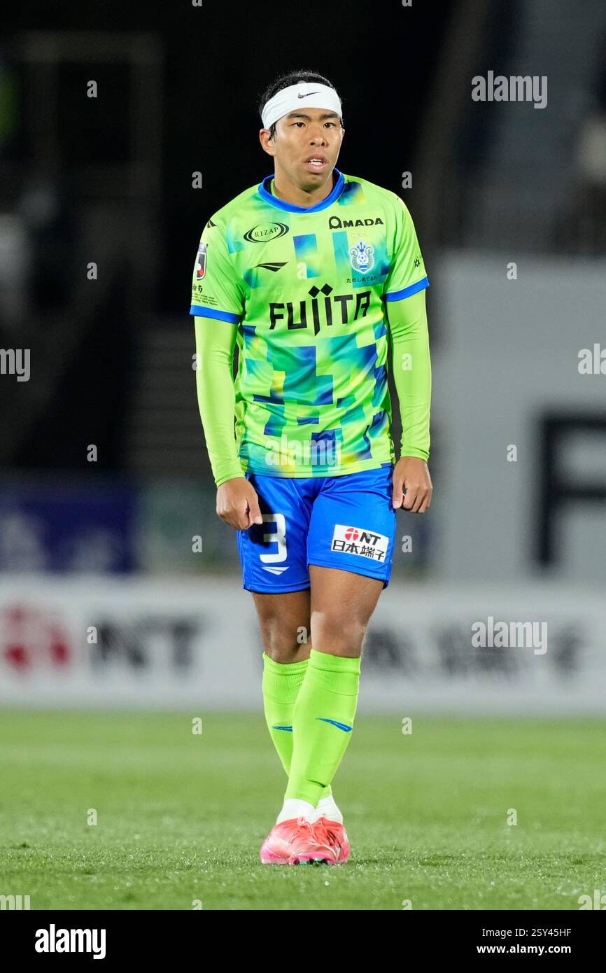 Lemongas Stadium Hiratsuka, Kanagawa, Japan. 26th Feb, 2025. Taiga Hata ...