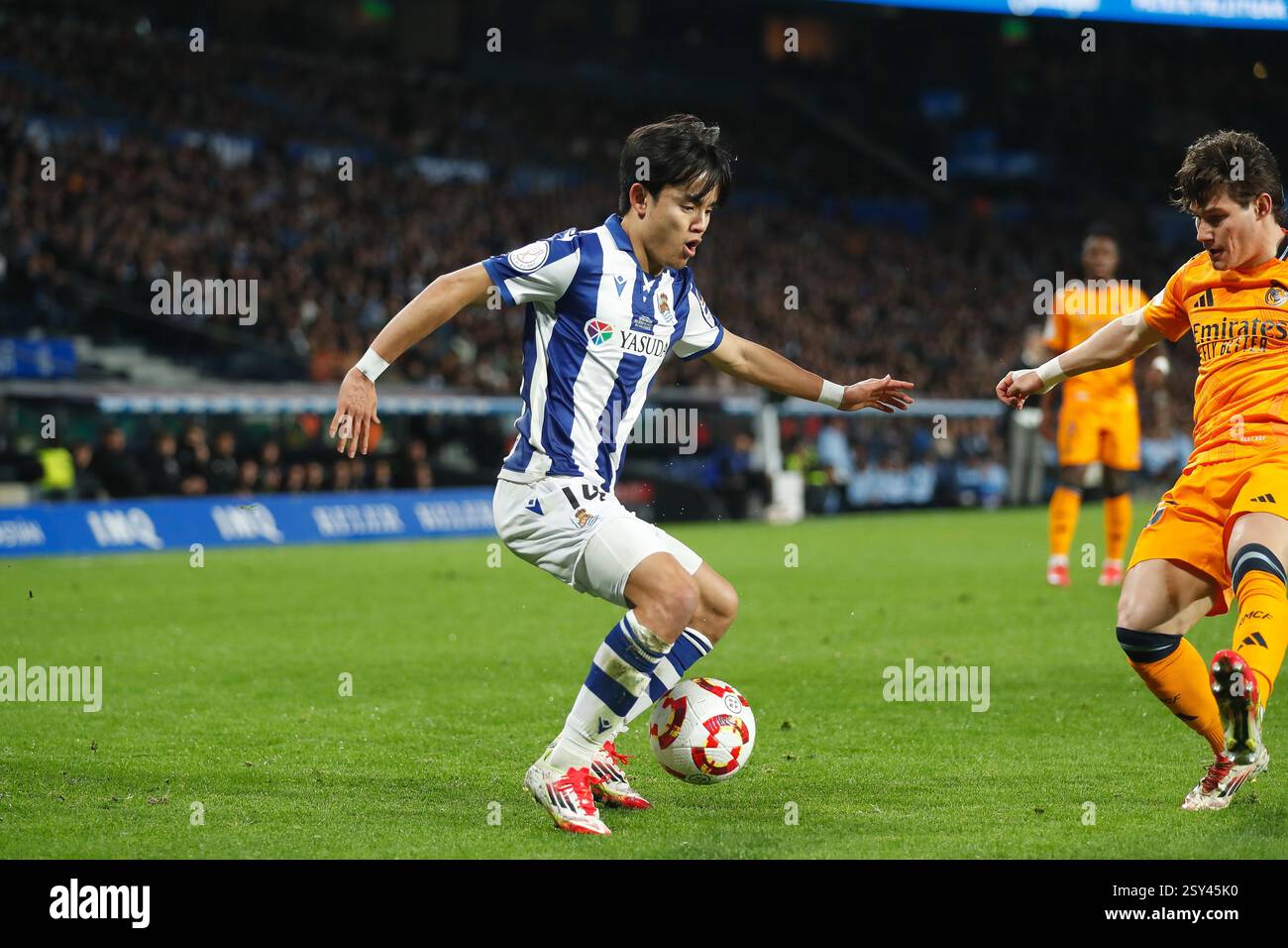 Takefusa Kubo (Sociedad), FEBRUARY 26, 2025 - Football / Soccer ...