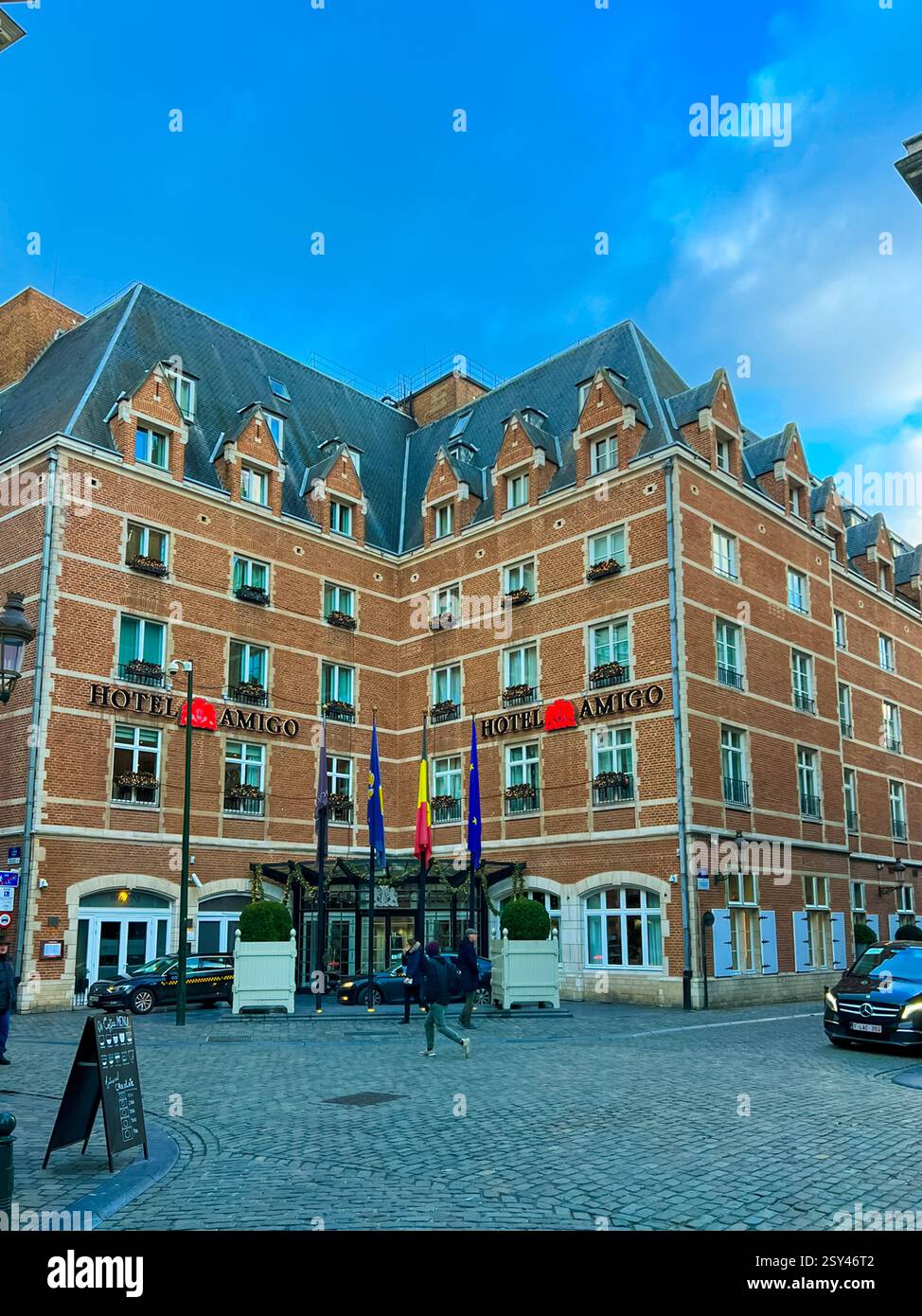 Hotel Amigo in Brussels: iconic red brick building with international ...