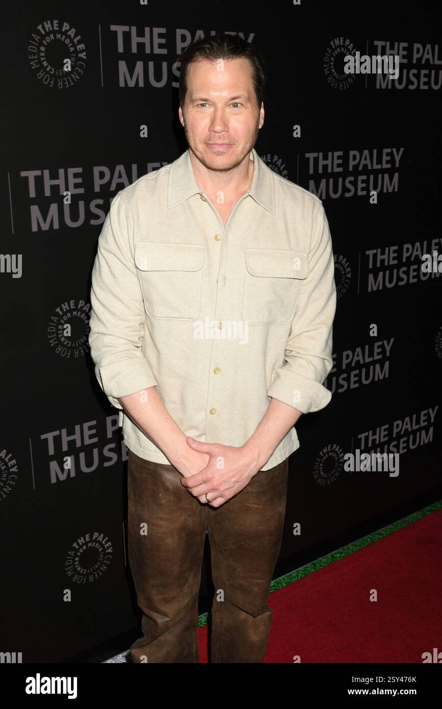 Ny. 26th Feb, 2025. Scott MacArthur at arrivals for PaleyLive Netflix ...