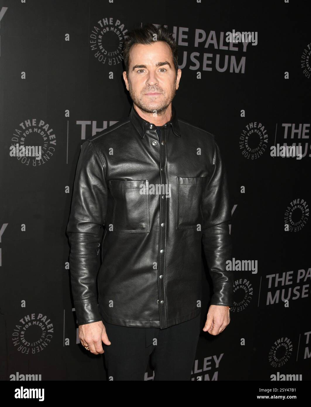 Ny. 26th Feb, 2025. Justin Theroux at arrivals for PaleyLive Netflix ...
