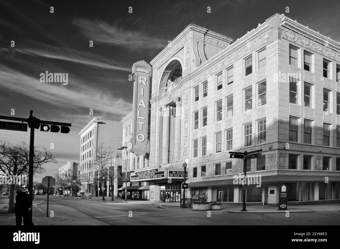 The Rialto Theater is a famed local theater in Downtown Joliet ...