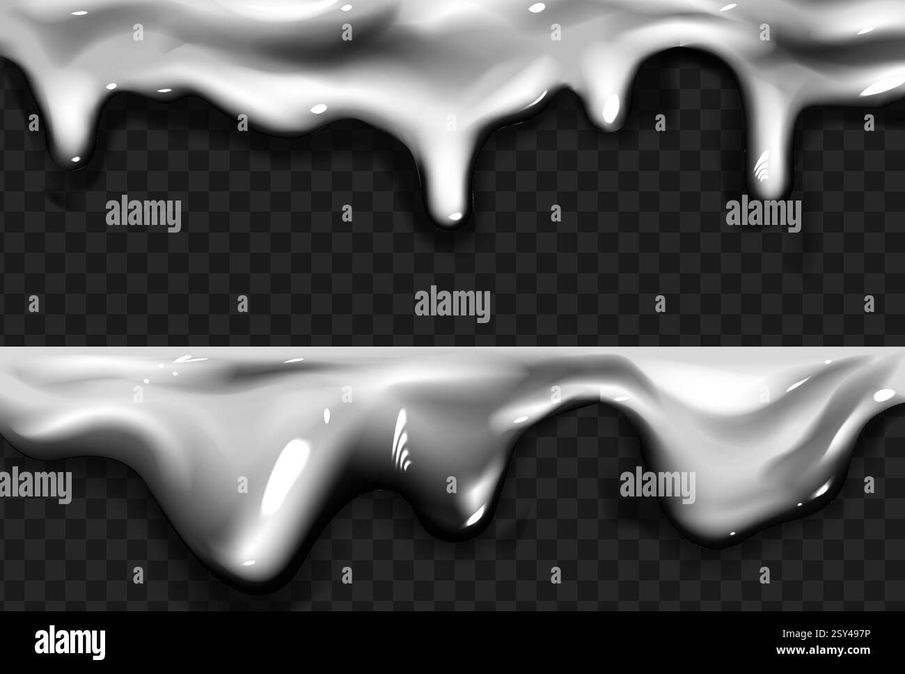 3d water splashes vector Black and White Stock Photos & Images - Alamy