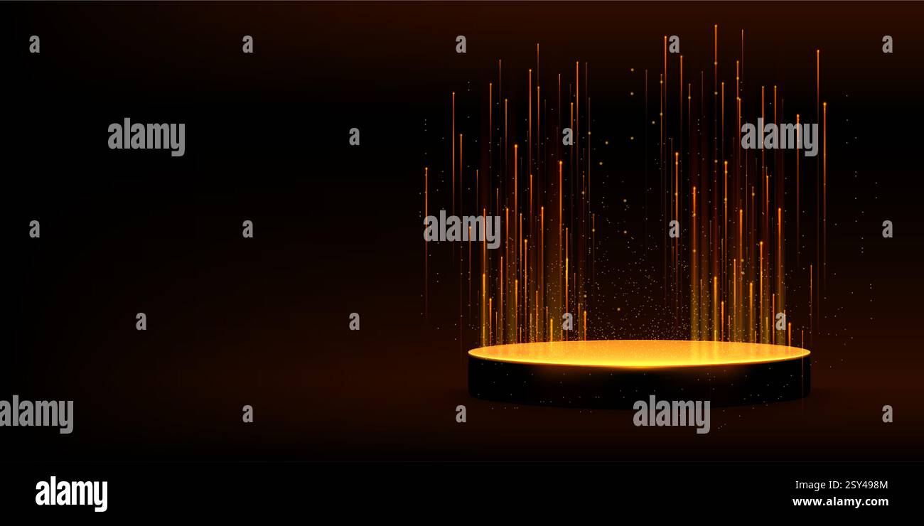 Dust particles shimmering on black Stock Vector Images - Alamy
