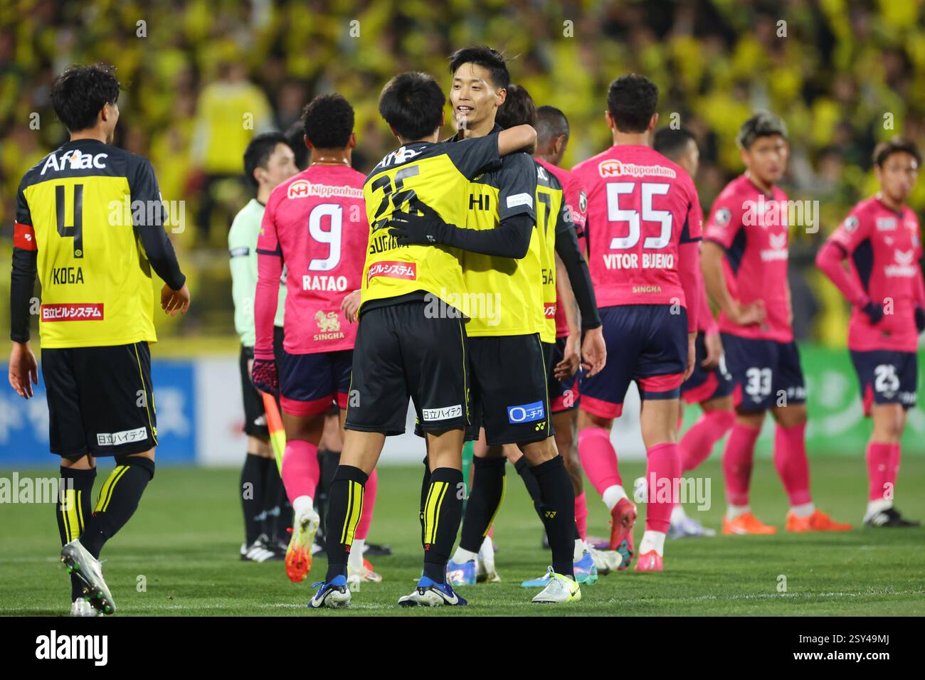 Chiba, Japan. 26th Feb, 2025. Kosuke Kinoshita (Reysol) Football/Soccer : 2025 J1 League match ...