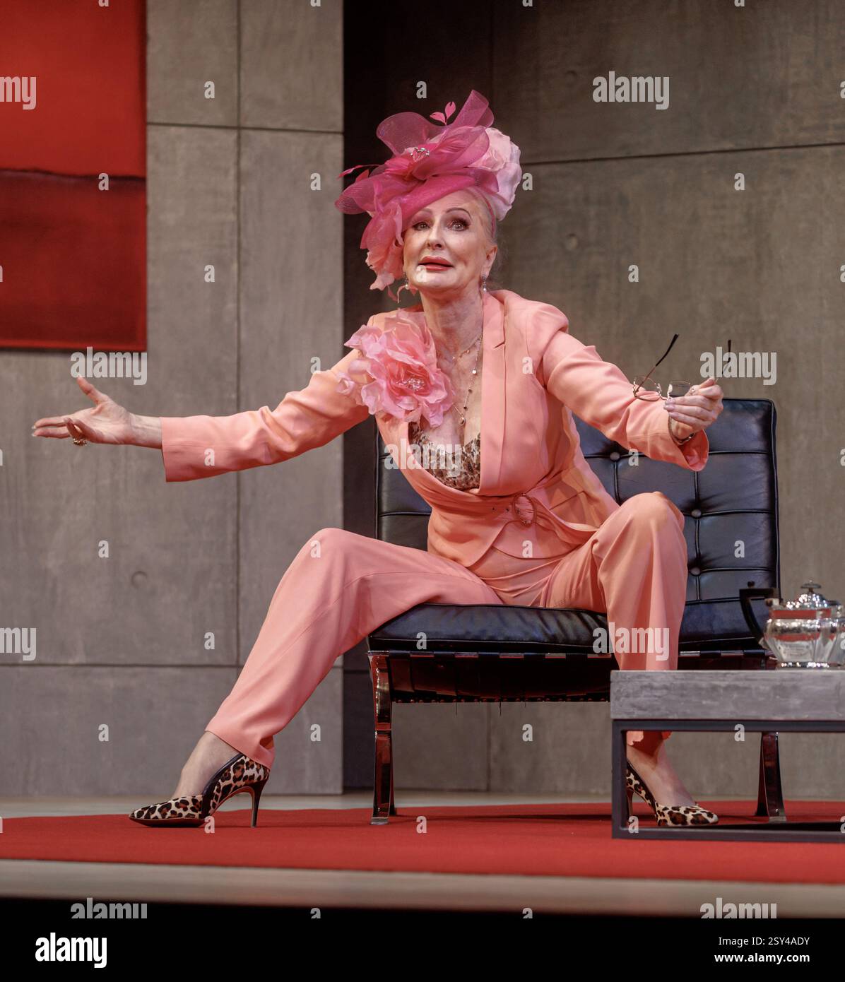 26 February 2025, Hamburg: Actress Désirée Nick performs in the photo ...