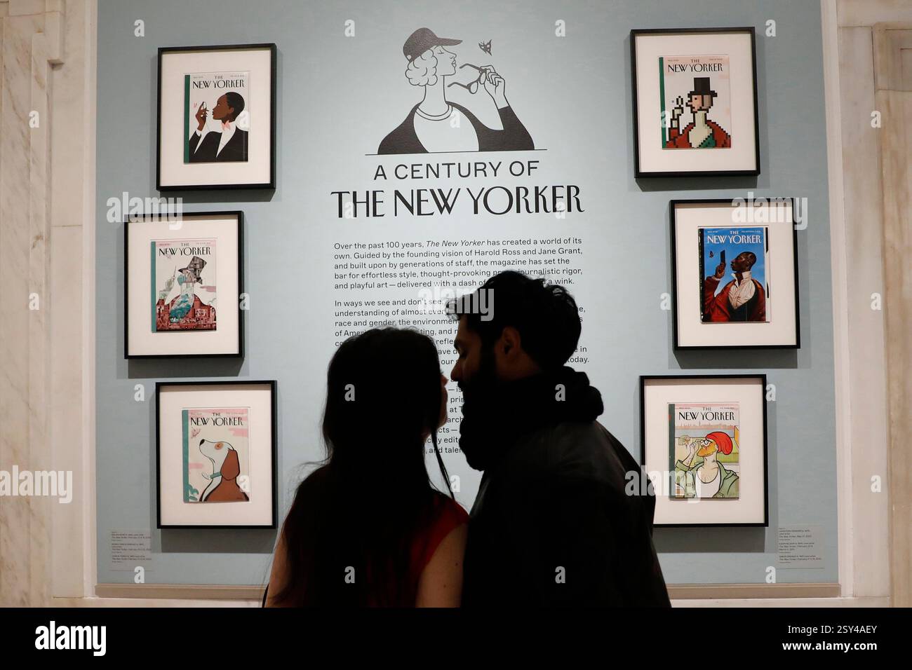 New York, USA.25th February 2025. A exhibition titled "A Century of The ...