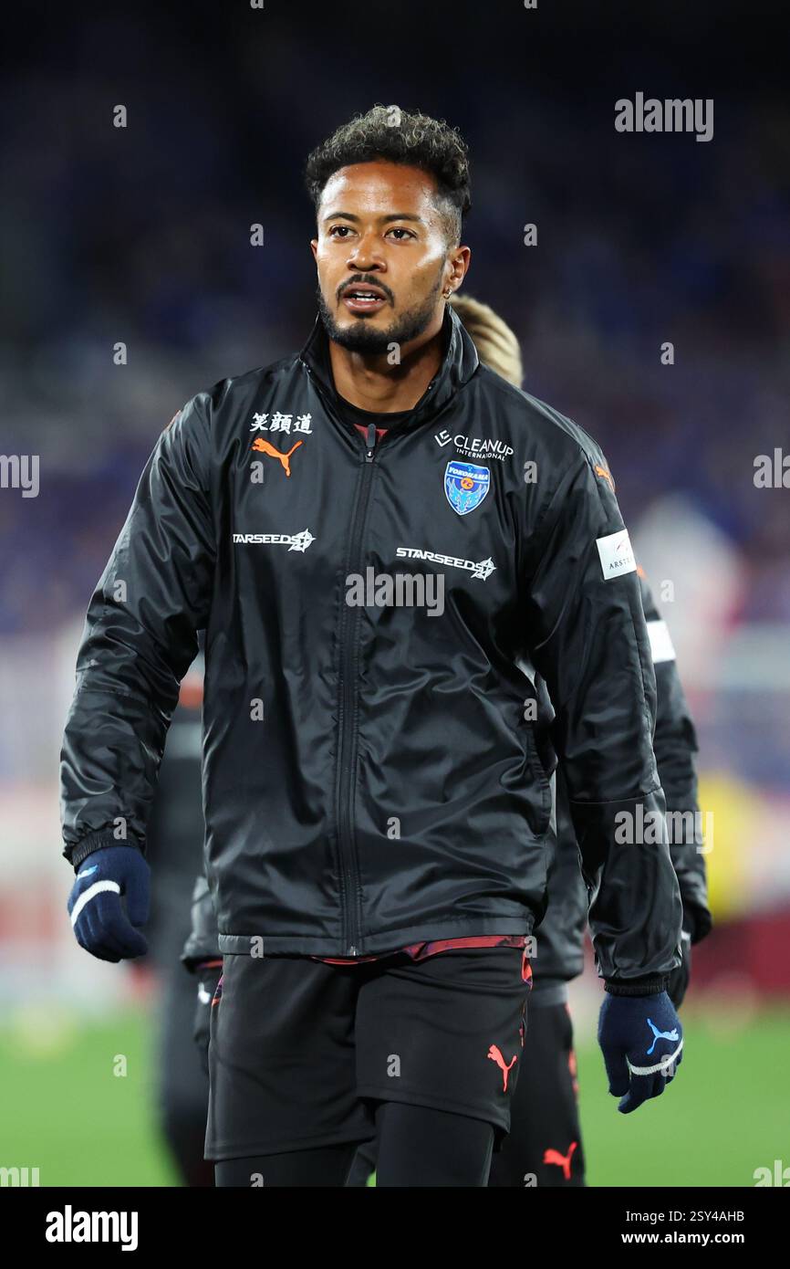 Kanagawa, Japan. 26th Feb, 2025. Musashi Suzuki (Yokohama FC) Football ...