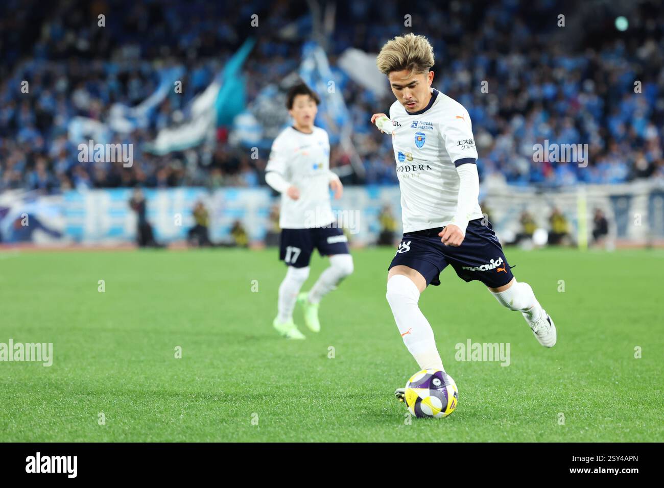 Kanagawa, Japan. 26th Feb, 2025. Kaili Shimbo (Yokohama FC) Football ...