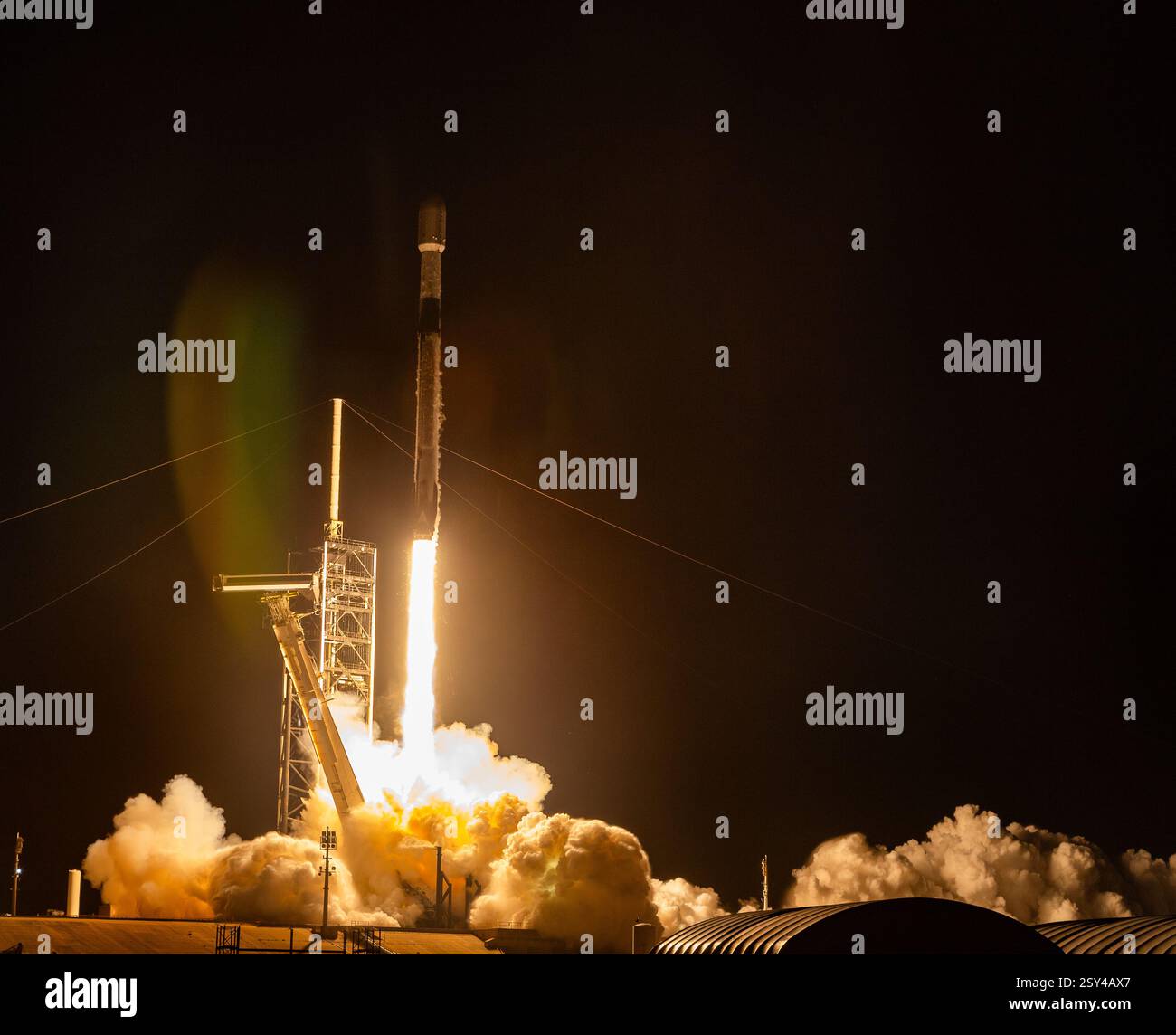 From historic NASA SpaceX LC-39A another moon mission begins for IM-2 ...