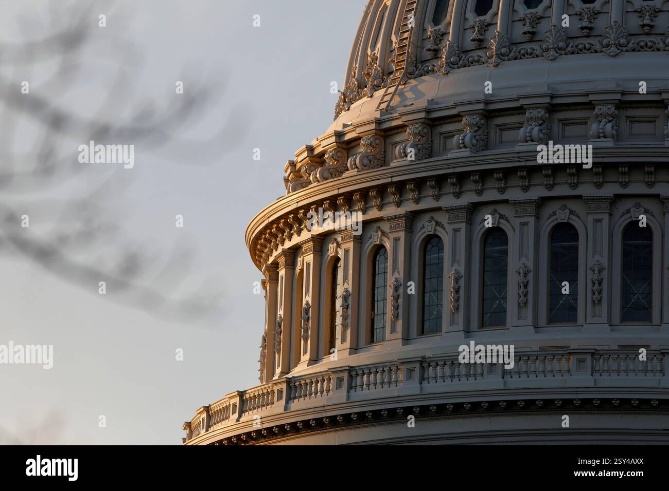 Washington, D.C, California, USA. 26th Feb, 2025. The dome of the U.S ...