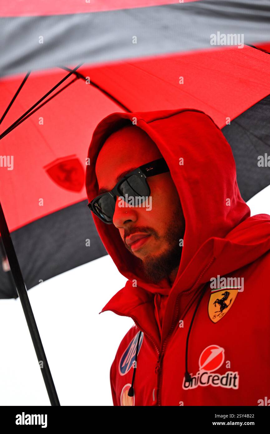 Sakhir, Bahrain. 27th Feb, 2025. Lewis Hamilton (GBR) Ferrari. 27.02. ...