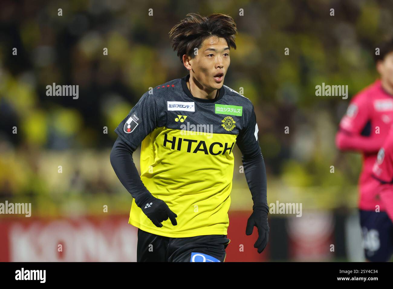 Chiba, Japan. 26th Feb, 2025. Wataru Harada (Reysol) Football/Soccer : 2025 J1 League match ...