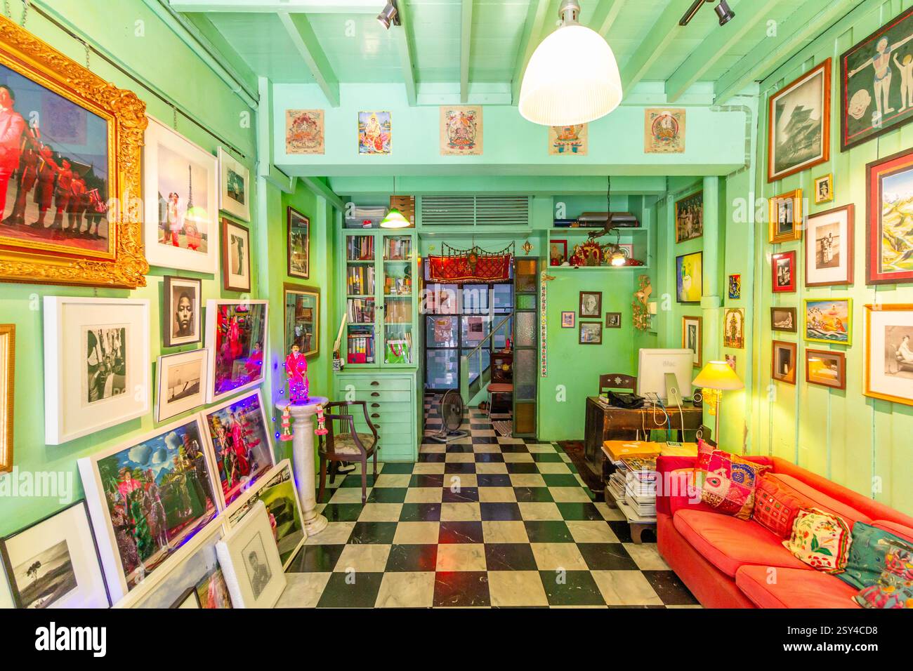 Kathmandu Photo Gallery in Bangkok, Thailand owned by Thai artist Manit ...