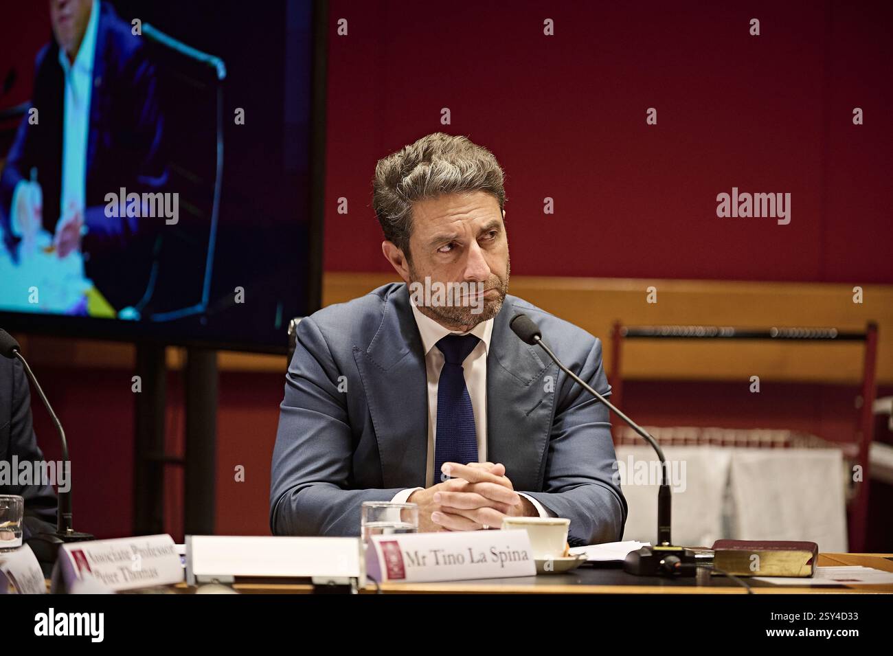 Sydney, Australia. 27th Feb, 2025. Healthscope CEO Greg Horan, Northern ...