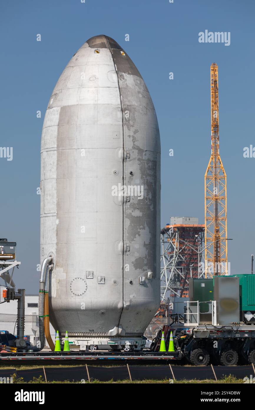 Kennedy Space Center, USA. 26th Feb, 2025. On February 26th 2025 SpaceX transported an ...