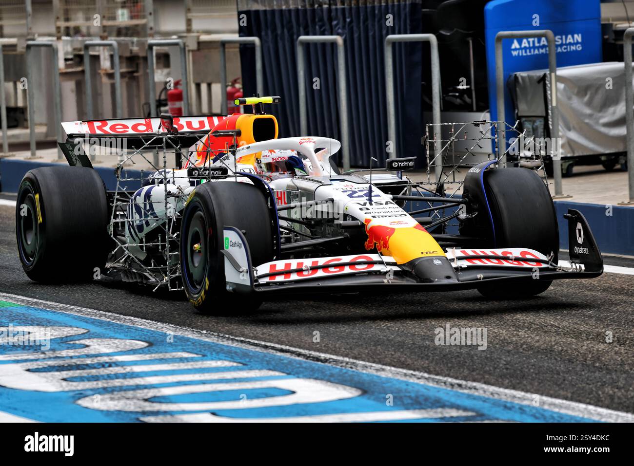 Sakhir, Bahrain. 27th Feb, 2025. Yuki Tsunoda (JPN) Racing Bulls VCARB ...