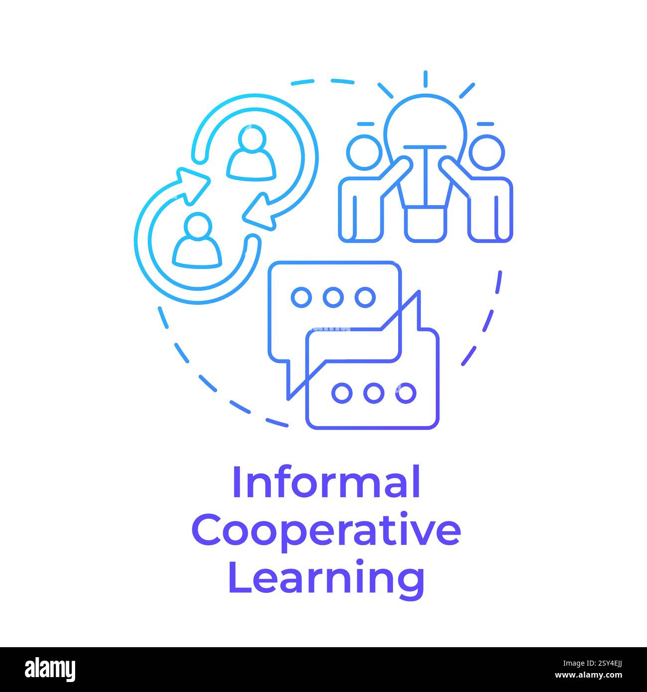 Informal together Cut Out Stock Images & Pictures - Alamy