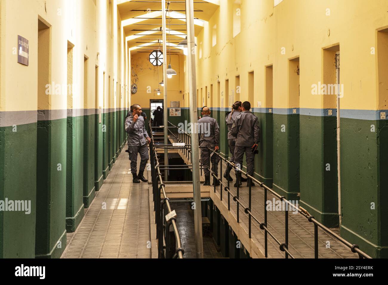 Wing with prisoners' cells in the former Presidio prison, Presidio ...