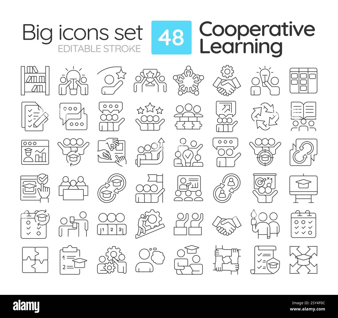 Collaborative learning symbol hi-res stock photography and images - Alamy