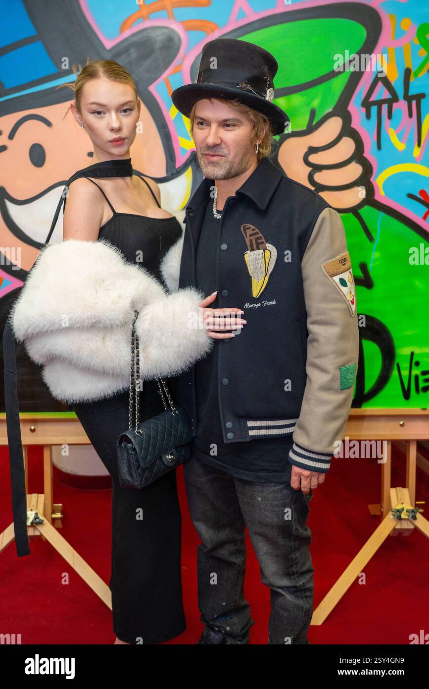 Vienna, Austria. 26th Feb, 2025. Alec Monopoly DJ Session and VIP ...