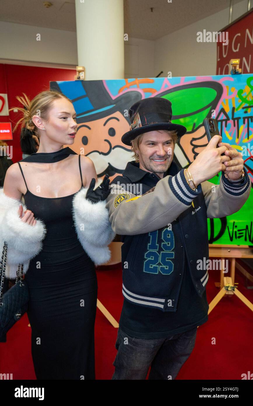 Vienna, Austria. 26th Feb, 2025. Alec Monopoly DJ Session and VIP ...
