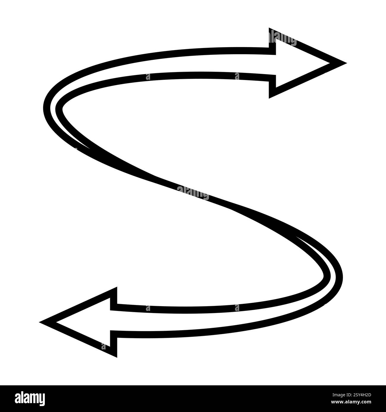 The black arrows Black and White Stock Photos & Images - Alamy