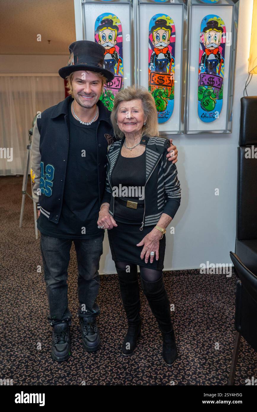 Vienna, Austria. 26th Feb, 2025. Alec Monopoly DJ Session and VIP ...