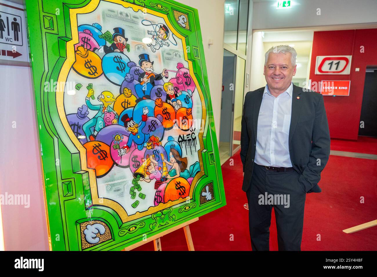 Vienna, Austria. 26th Feb, 2025. Alec Monopoly DJ Session and VIP ...