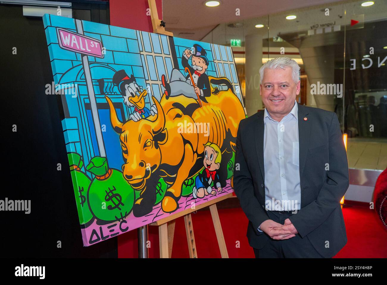 Vienna, Austria. 26th Feb, 2025. Alec Monopoly DJ Session and VIP ...