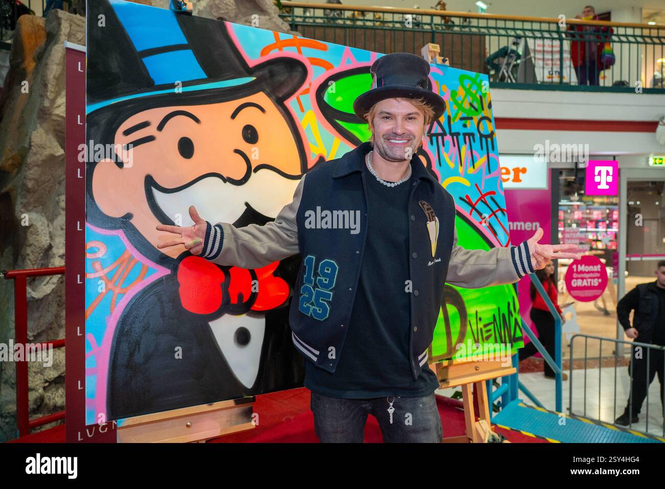 Vienna, Austria. 26th Feb, 2025. Alec Monopoly DJ Session and VIP ...