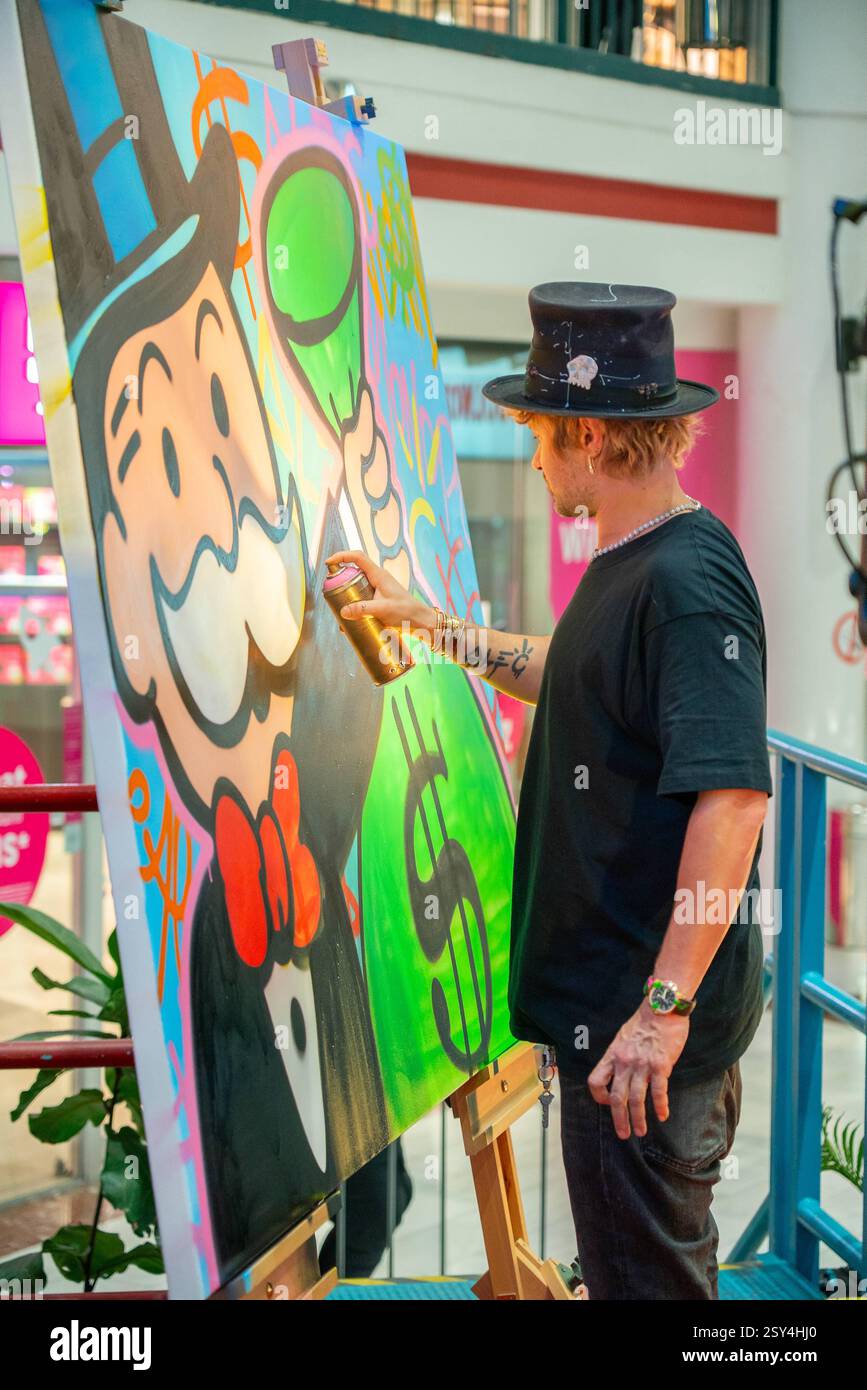 Vienna, Austria. 26th Feb, 2025. Alec Monopoly DJ Session and VIP ...