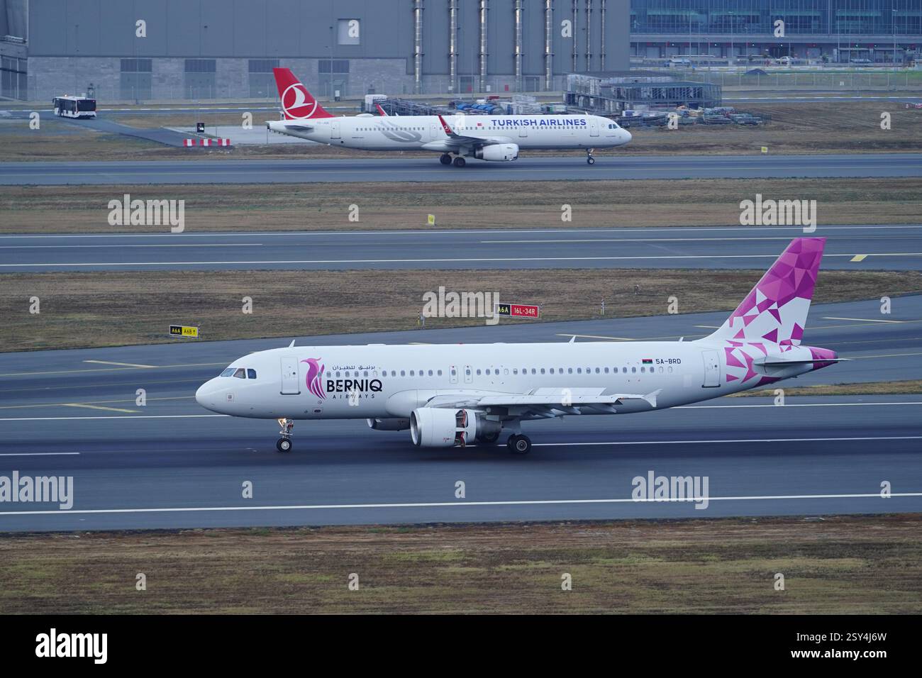 ISTANBUL, TURKIYE - JULY 11, 2024: Berniq Airways Airbus 320-214 (4519 ...