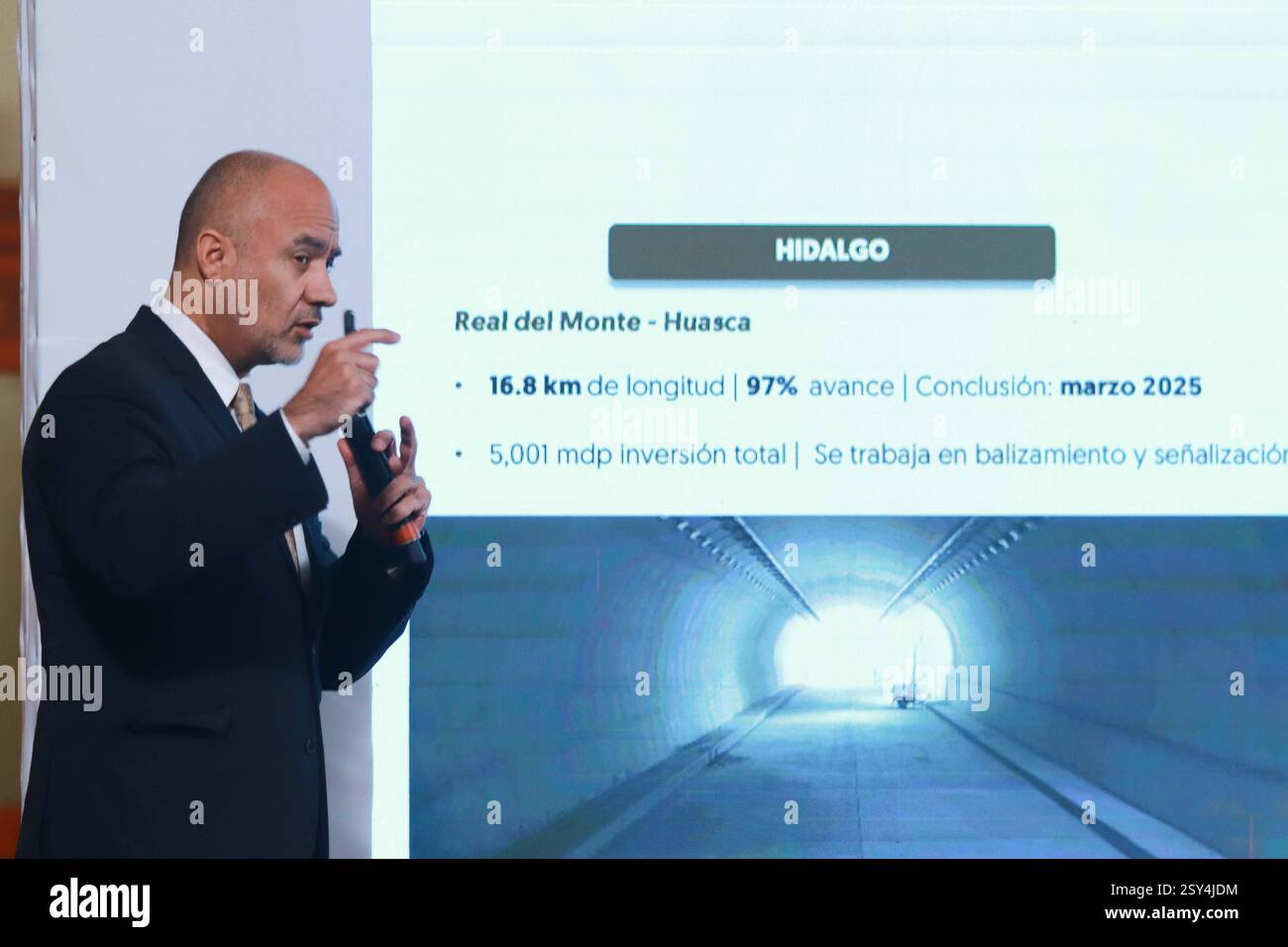 Mexicos President Claudia Sheinbaum Briefing Conference Jesus Esteva ...