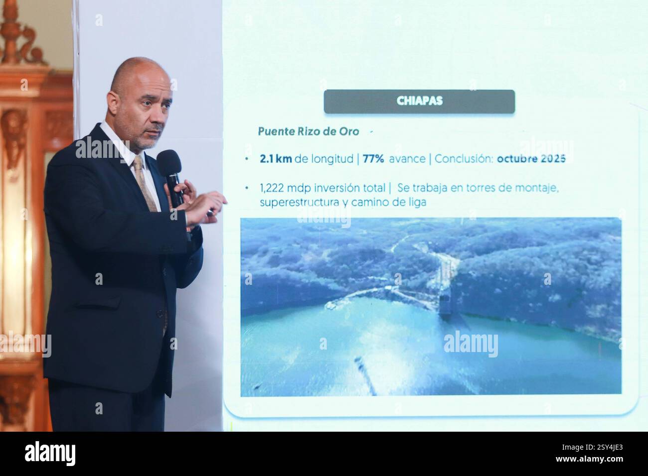 Mexicos President Claudia Sheinbaum Briefing Conference Jesus Esteva ...