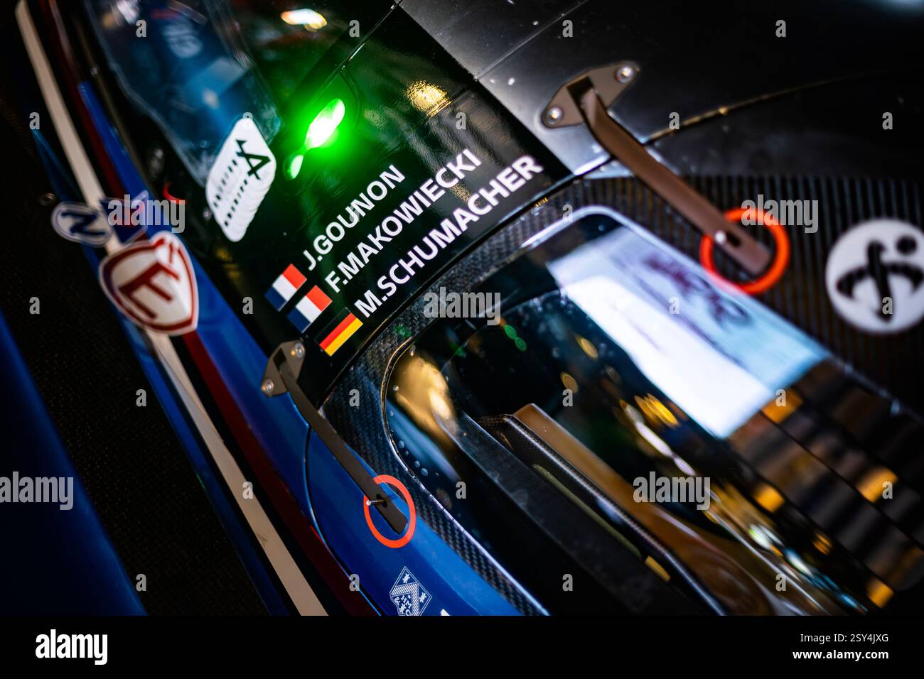 Alpine A424, family picture, ambiance during the, Qatar. , . FIA World ...