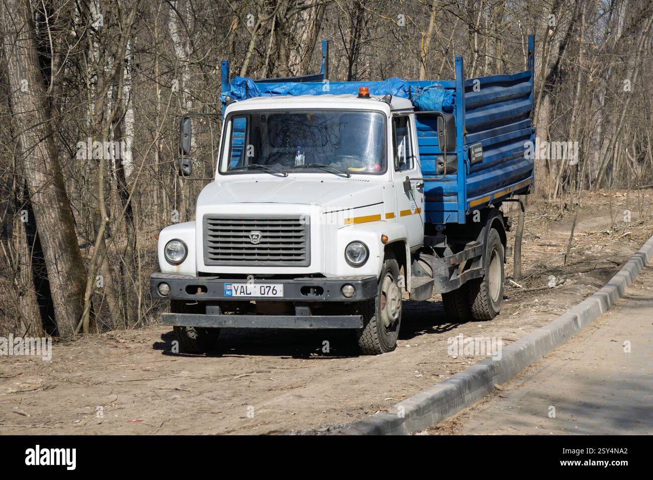 Chisinau, Moldova-February 24, 2025: GAZ-3307 (GAZ-3309) GAZon Stock Photo - Alamy