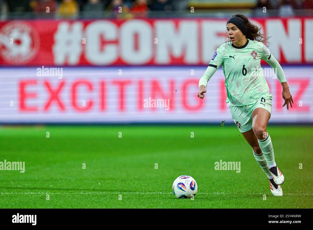 Andreia Jacinto (6) of Portugal pictured during a game between the ...