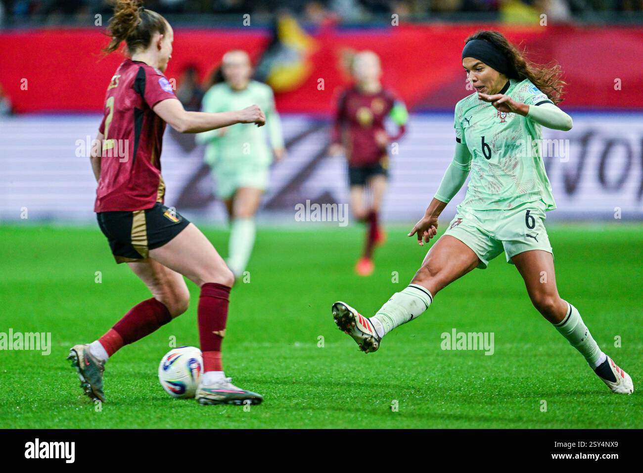 Andreia Jacinto (6) of Portugal pictured during a game between the ...