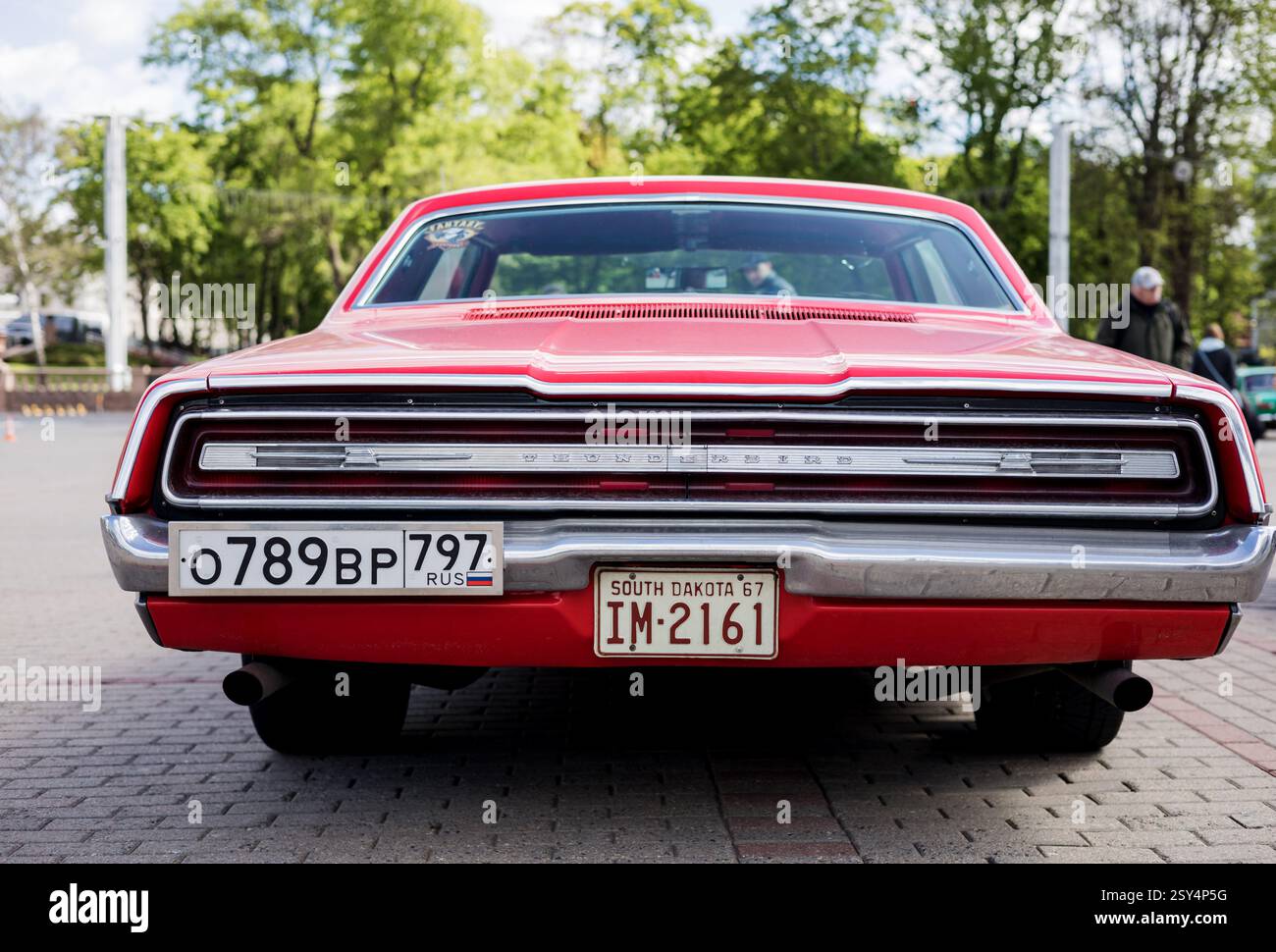 Minsk, Belarus, February 27, 2025 - American classic car Ford ...