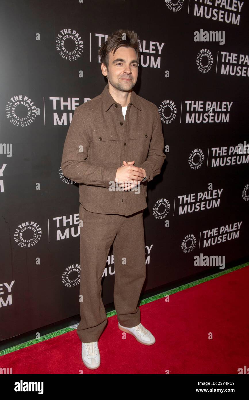 New York, United States. 26th Feb, 2025. Drew Tarver attends Netflix's ...