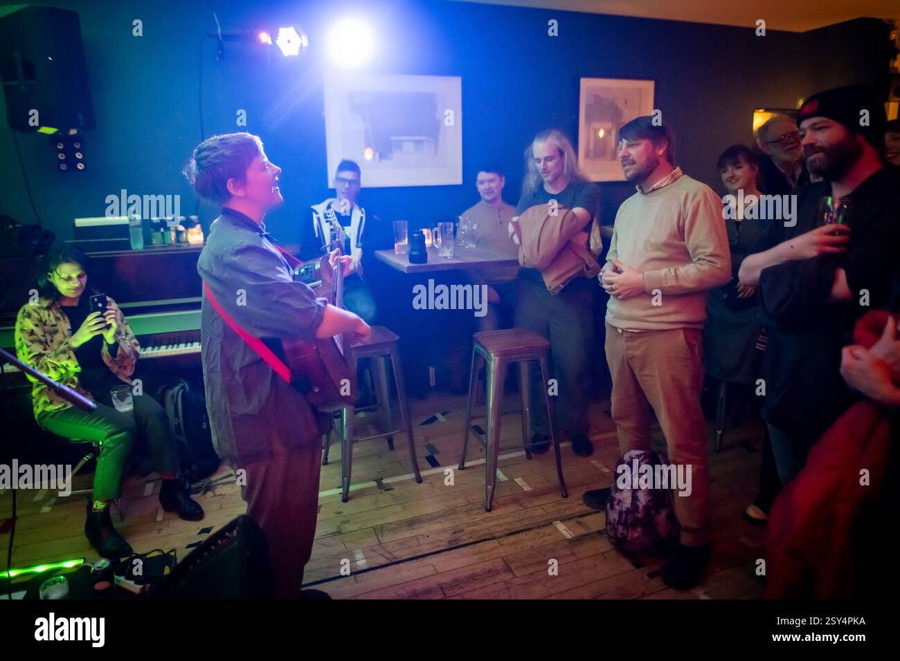 Edinburgh, Scotland. Wed 26 February 2025. Singer-songwriter Faith ...