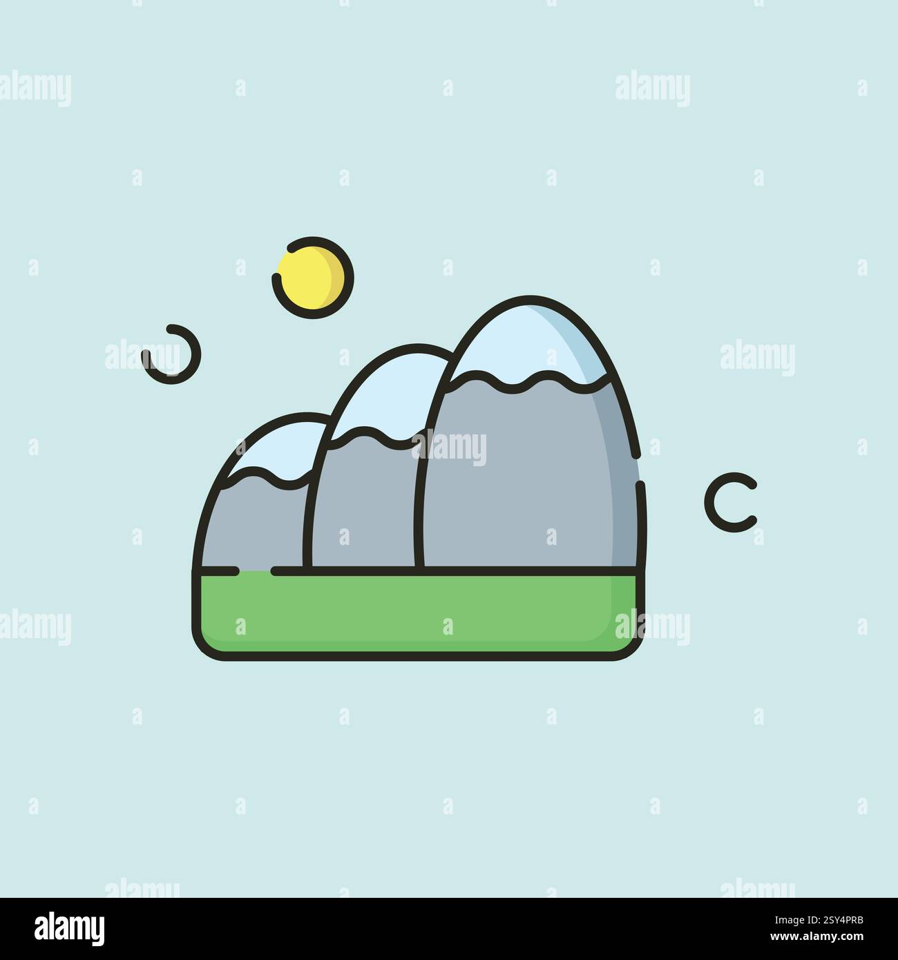 Climbing the daylight and nature Stock Vector Images - Alamy