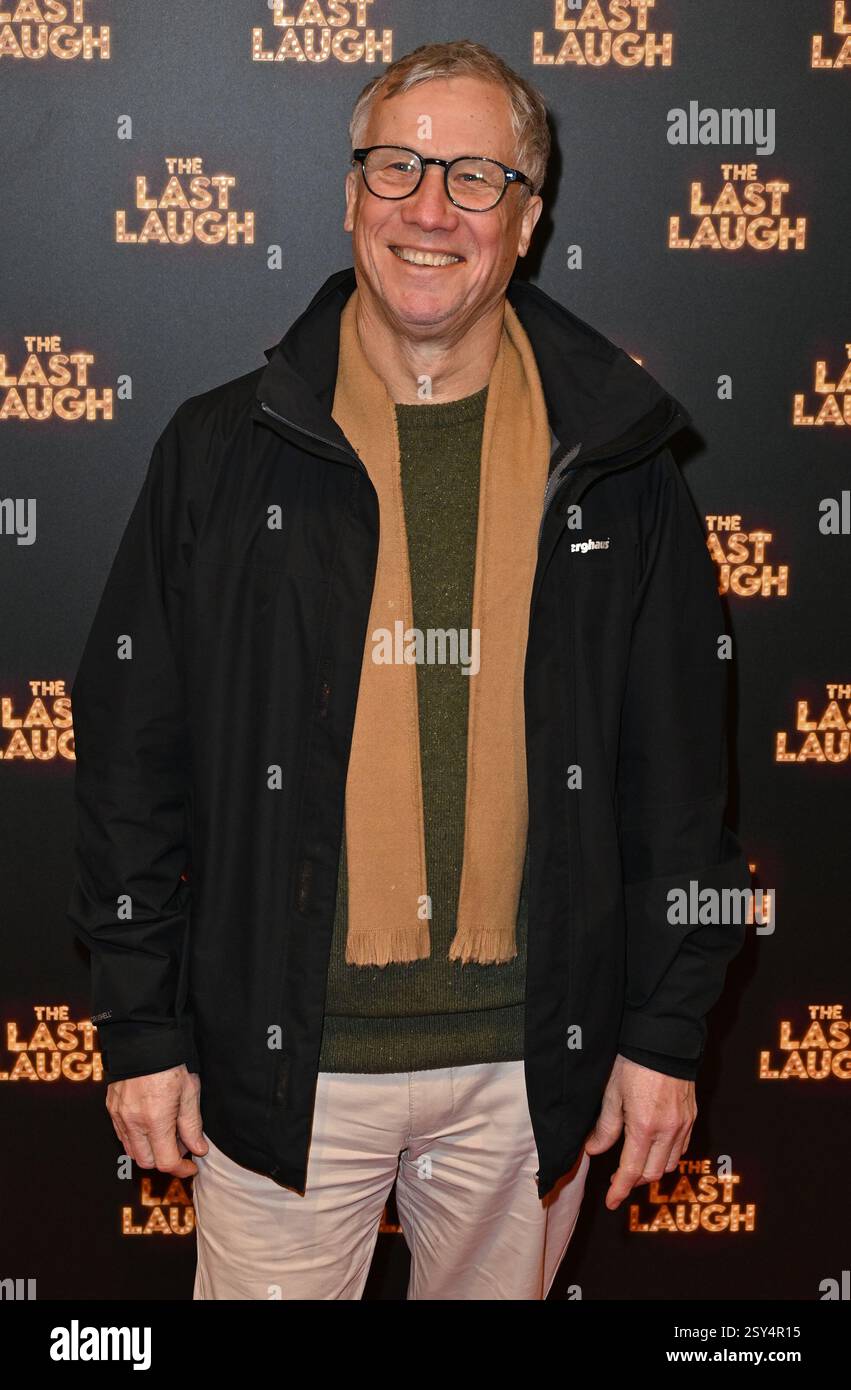 Peter Duncan arrives at “The Last Laugh” Press Night at the Noel Coward ...
