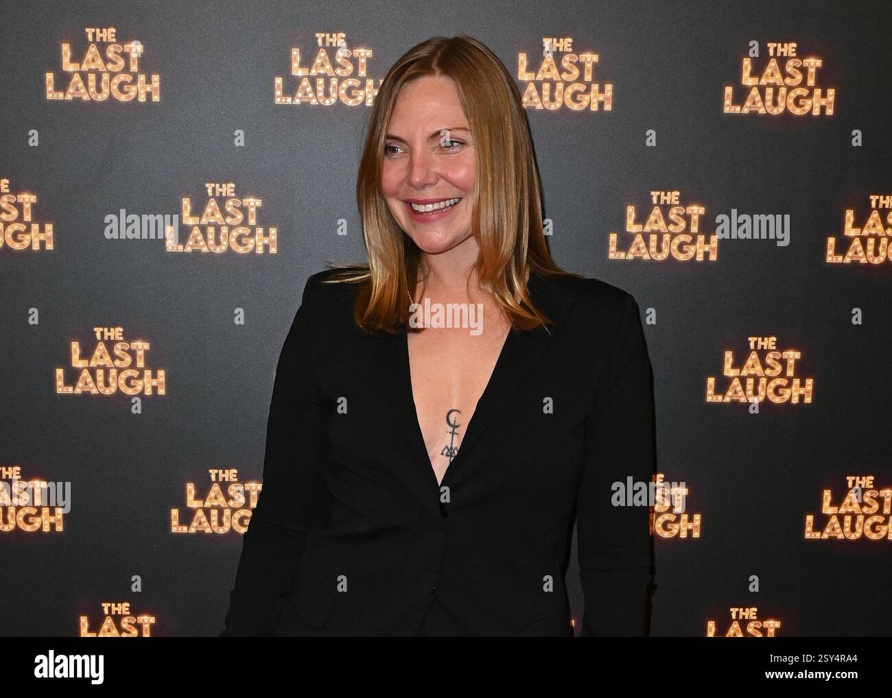 Samantha Womack arrives at “The Last Laugh” Press Night at the Noel ...