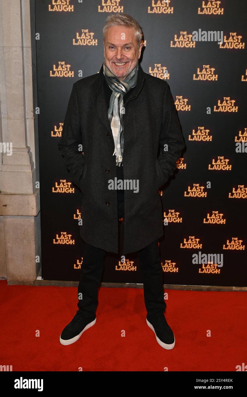 Brian Conley arrives at “The Last Laugh” Press Night at the Noel Coward ...