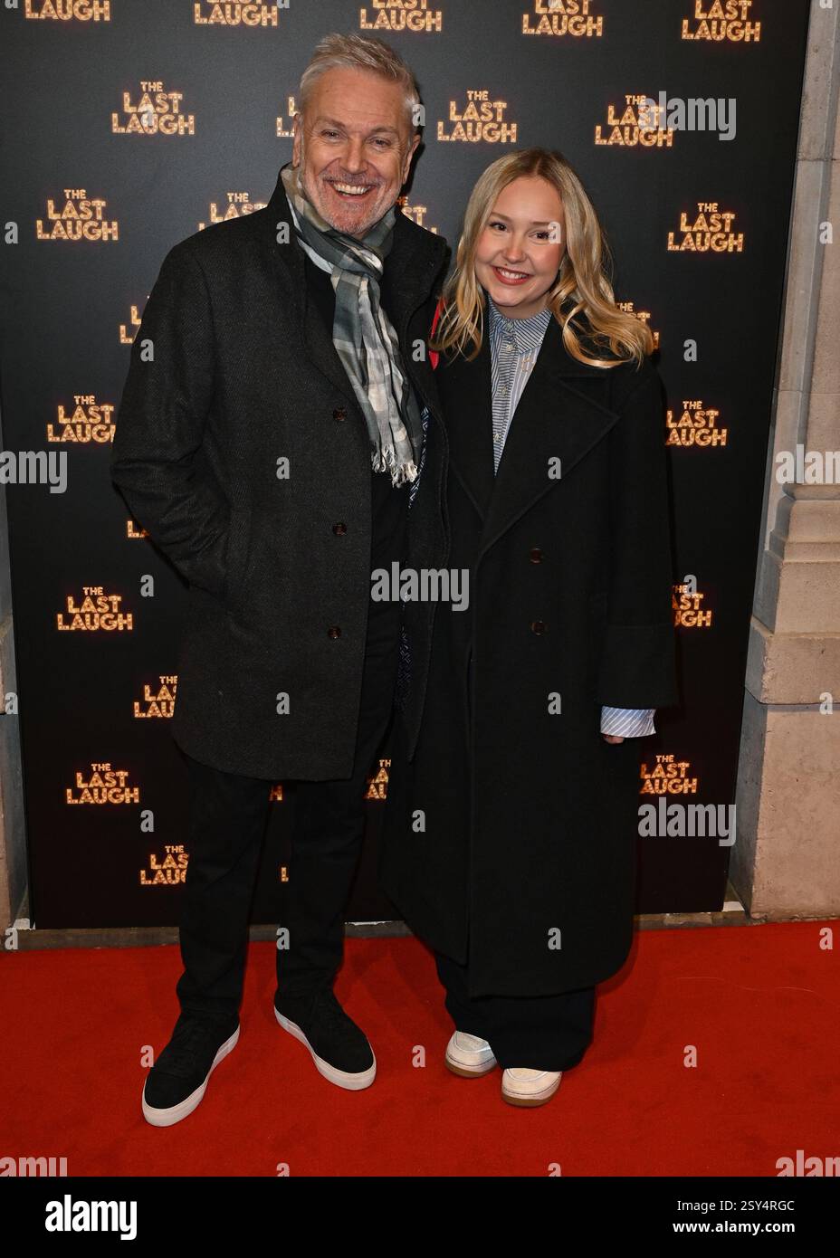 Brian Conley arrives at “The Last Laugh” Press Night at the Noel Coward ...