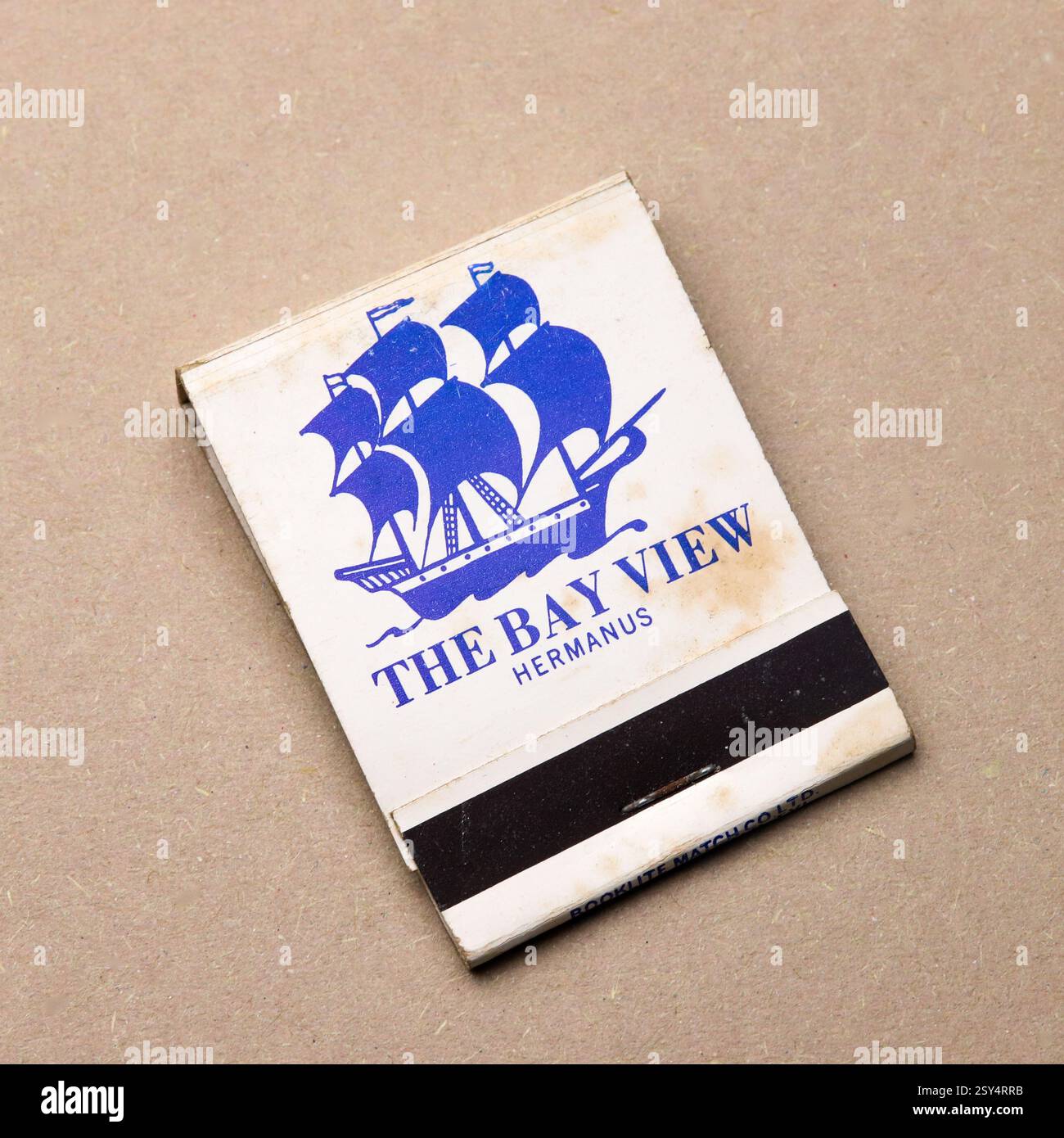 The Bay View 1960's matchbook Stock Photo - Alamy