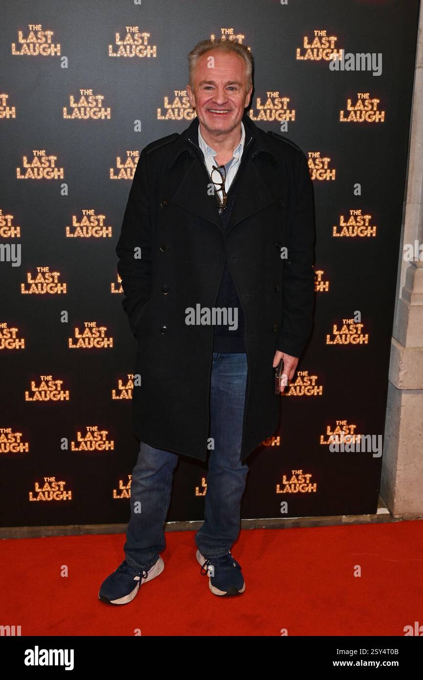 Bobby Davro arrives at “The Last Laugh” Press Night at the Noel Coward ...