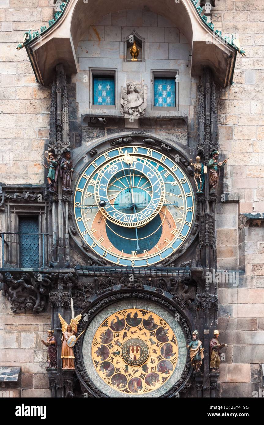 Prague, Czech Republic - June 12, 2016: The intricate Prague ...